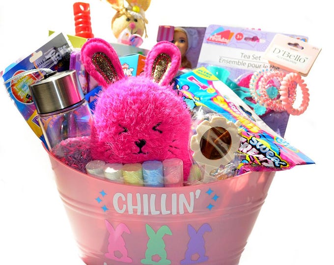 Deluxe Girls Easter Basket; Prefilled Easter Basket; Toy Filled Easter ...