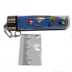 Sensory Bottle, I Spy Jar, I Spy Bottle, Calm Down Jar, Kids Travel ...
