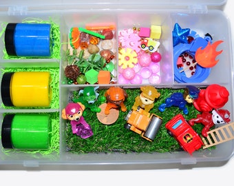 Soccer/ Sports Playdough Kit, Sensory Bin, Montessori, Busy Box ...