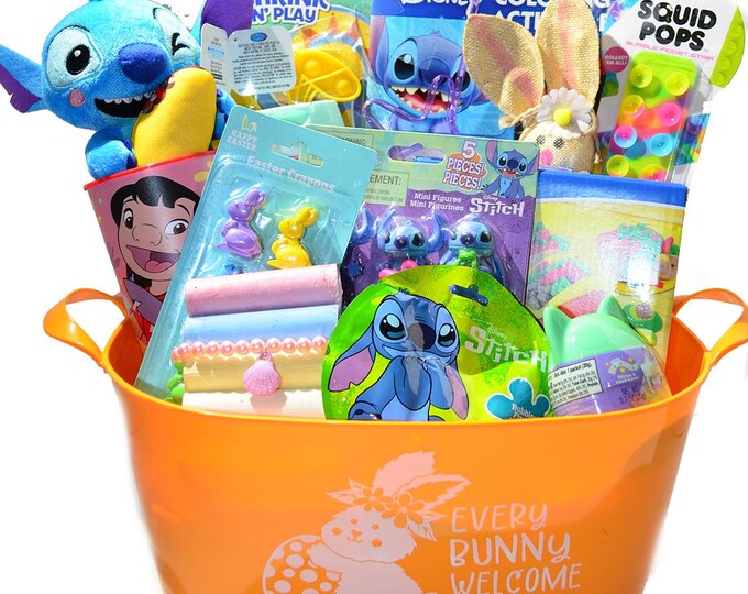 Deluxe Girls Themed Easter Basket; Prefilled Easter Basket; Kids Toy ...