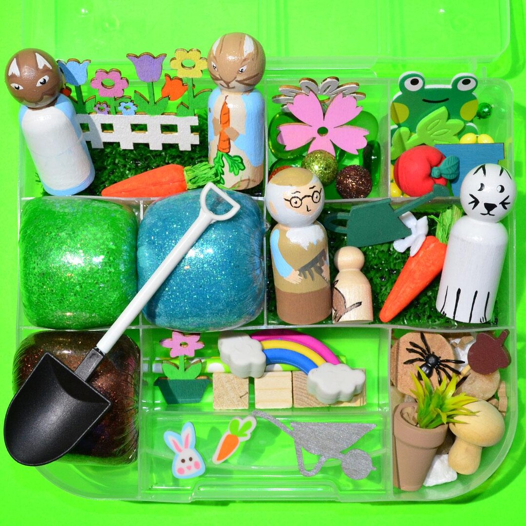 The Tale of Peter Rabbit Playdough Kit, Play Dough Kit, Fairytale ...
