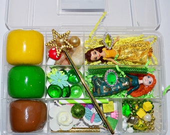 Dragons Playdough Kit, Sensory Bin, Montessori, Busy Box, Sensory Kit ...