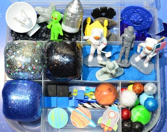 Themed Princess Playdough Kit, Sensory Bin, Montessori, Busy Box ...