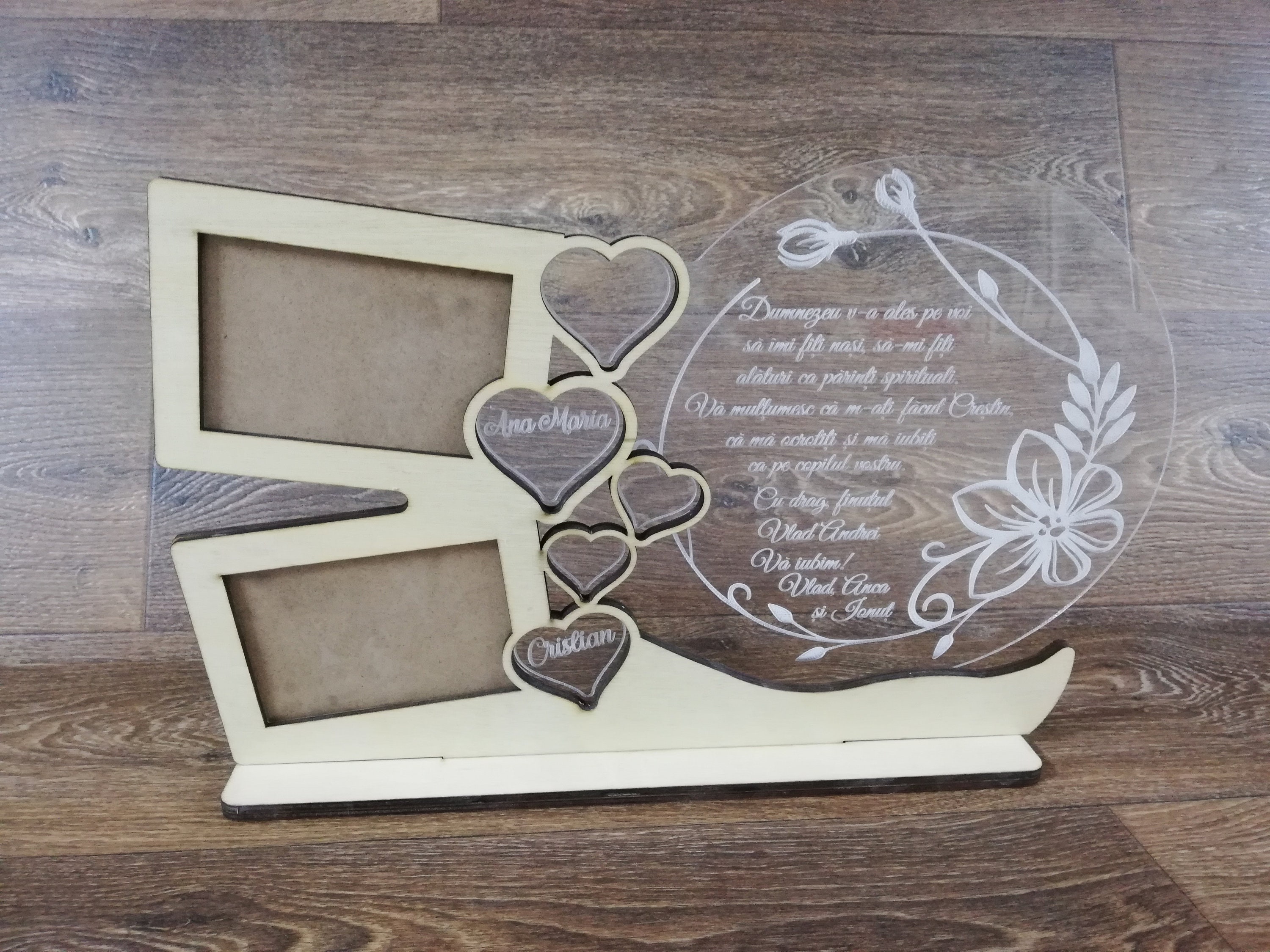 Laser Cut DXF Files Photo Frame Plywood 4mm Clear Acrylic - Etsy