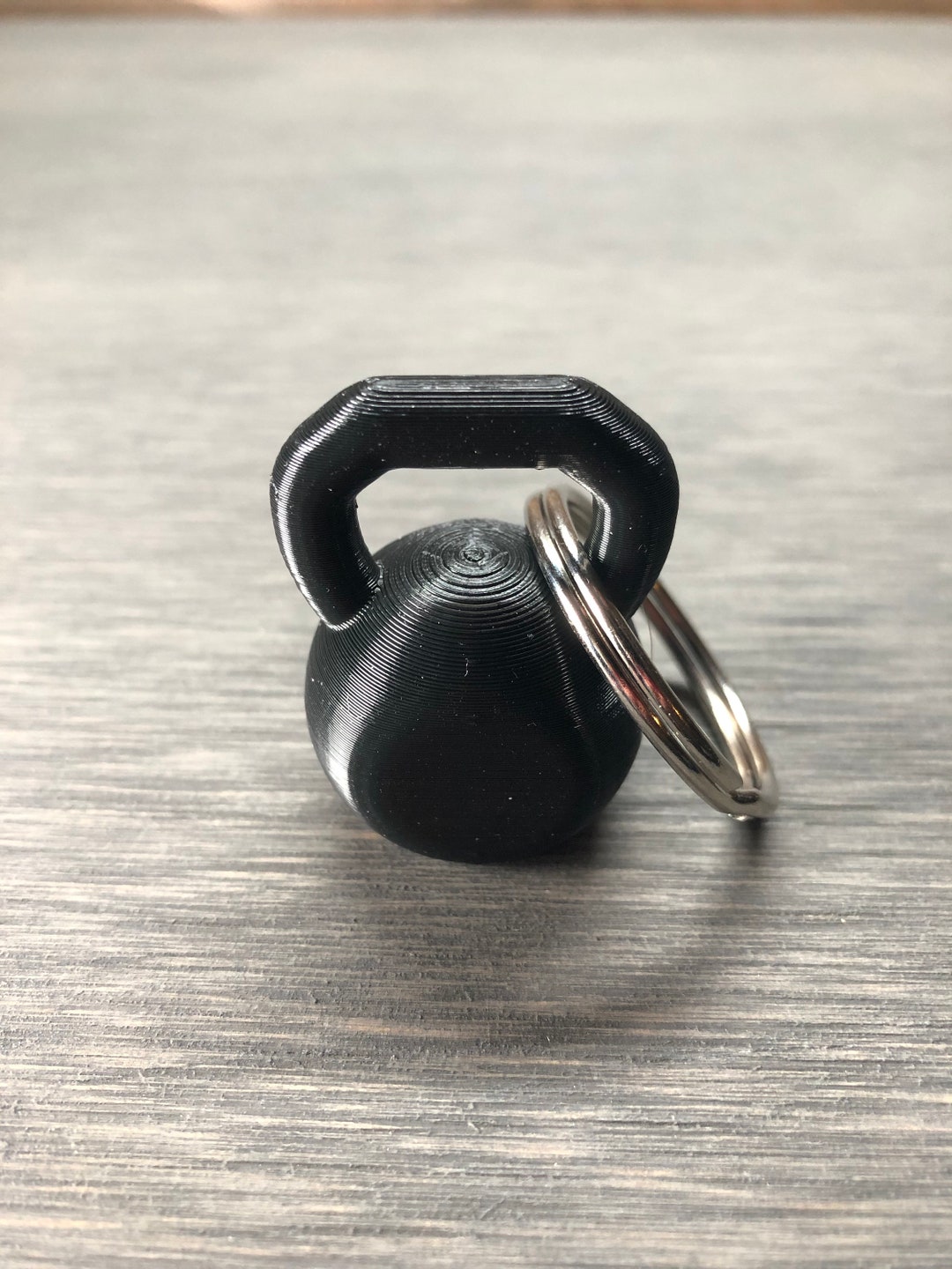 Kettlebell Keychain - Etsy
