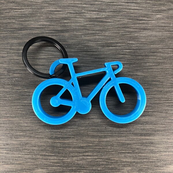 Road Bike Keychain - Etsy