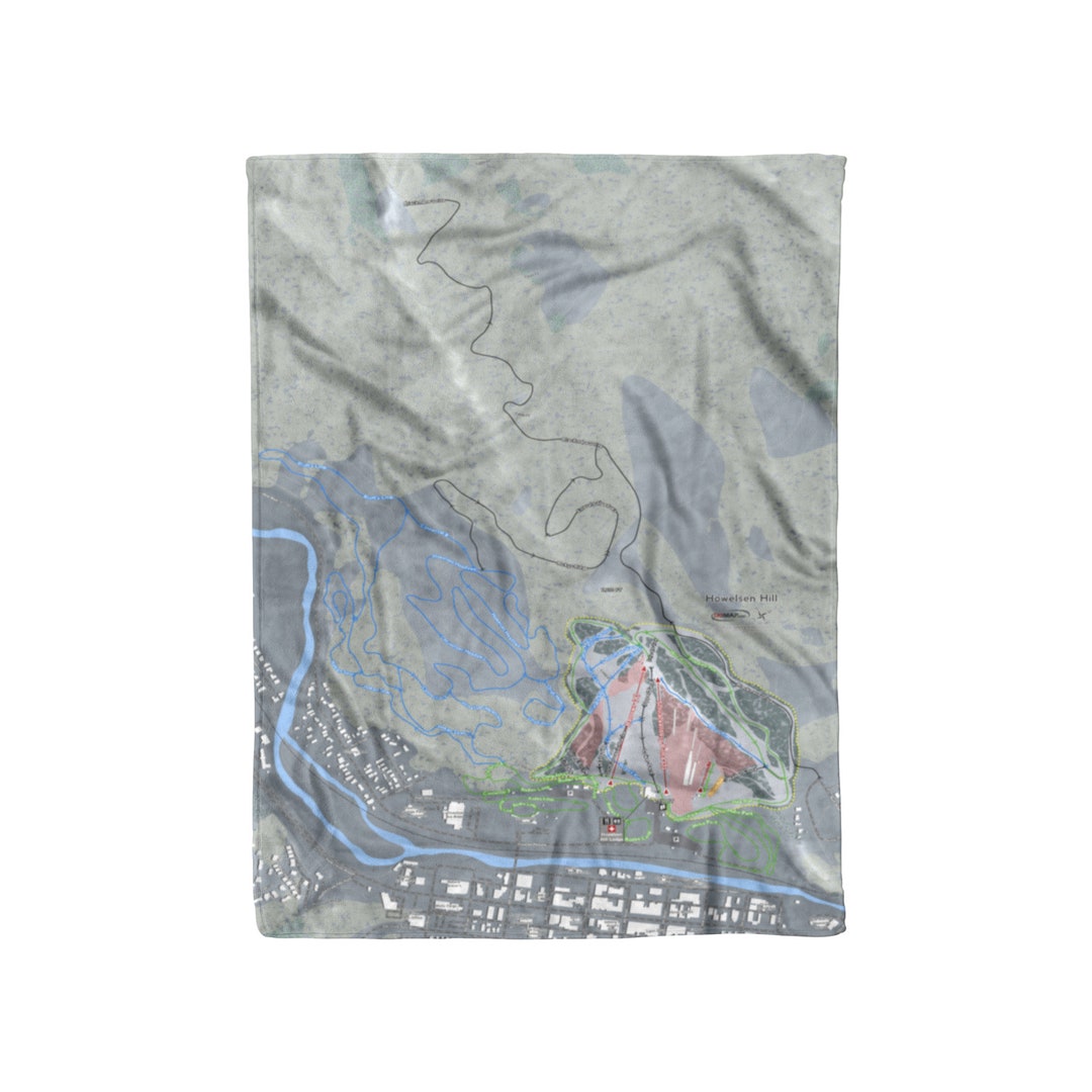 Howelsen Hill Colorado Ski Trail Map Blanket Cozy Soft - Etsy Howelsen Hill Colorado Ski Trail Map Blanket Cozy Soft - Etsy