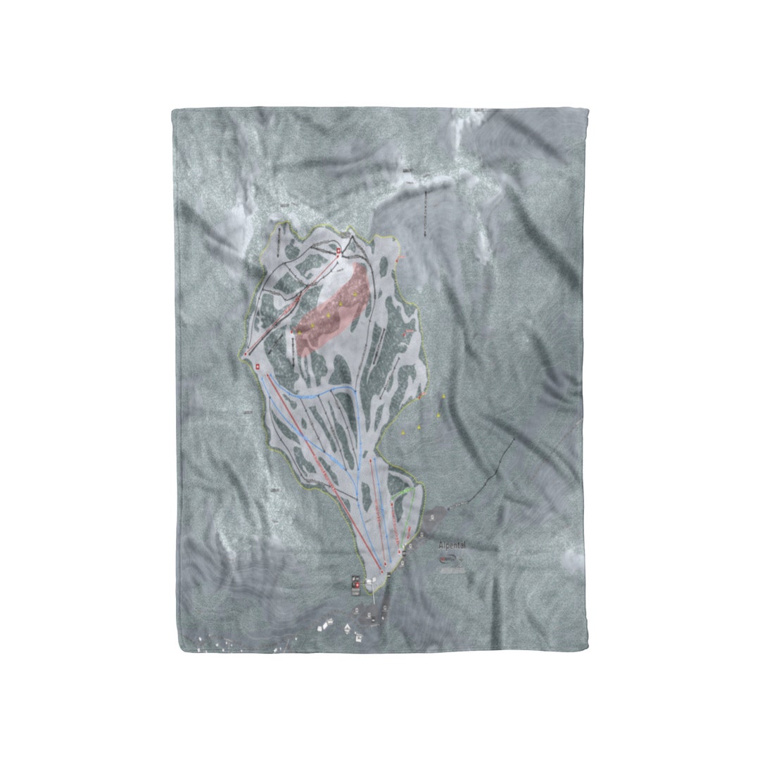 Summit at Snoqualmie Alpental, Washington Ski Trail Map Blanket - Etsy Summit at Snoqualmie Alpental, Washington Ski Trail Map Blanket - Etsy