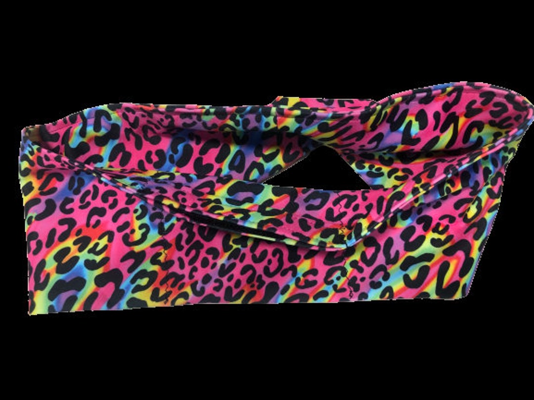 Multi-coloured Leopard Print Diabetic Pump Band / Pouch. - Etsy UK