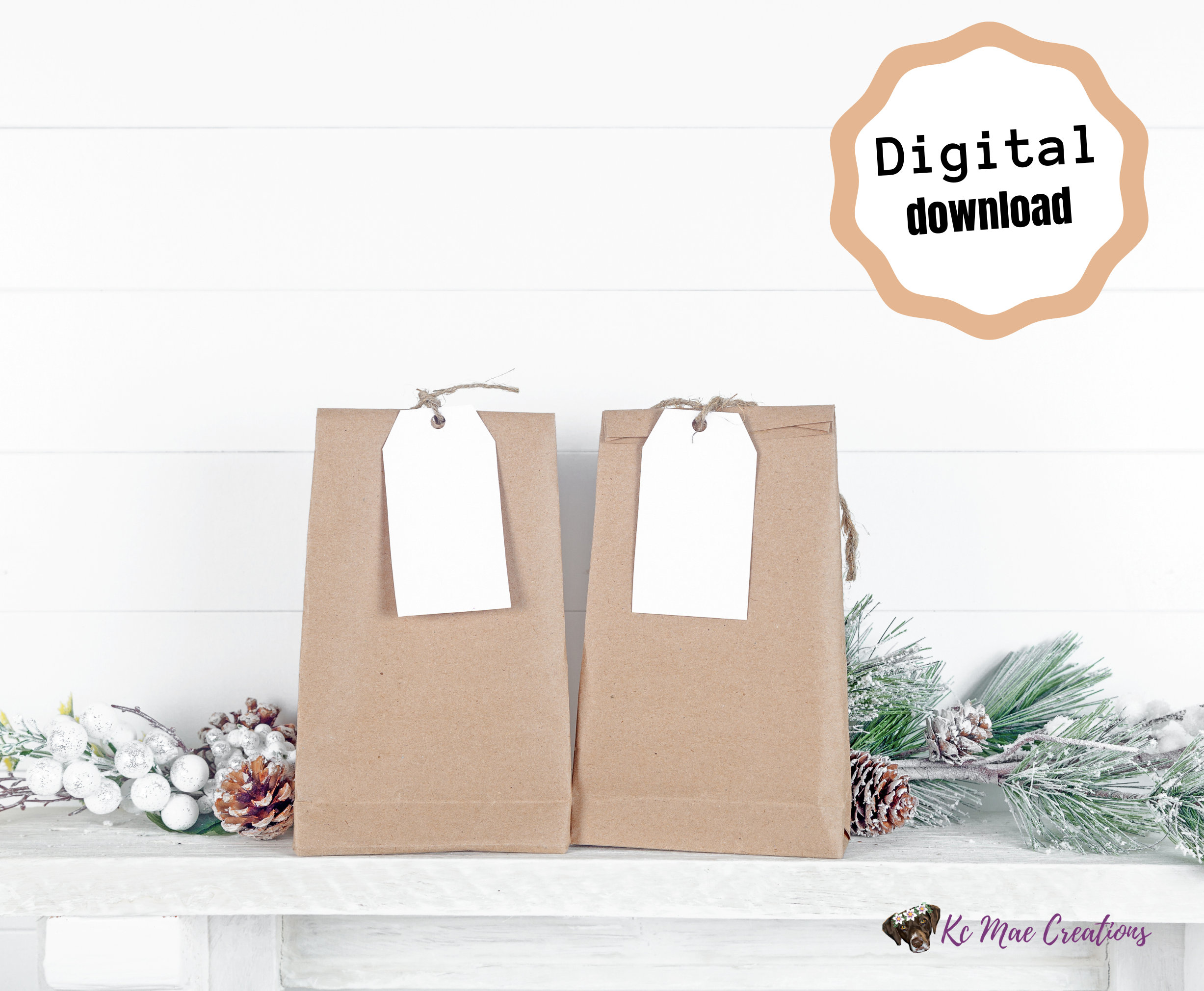 Blank Gift Tag Printable Template, Instant Download, Kids Printable ...
