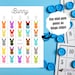 Printable Bunny Bingo Game Instant Download, Bunny Bingo Cards, Animal ...