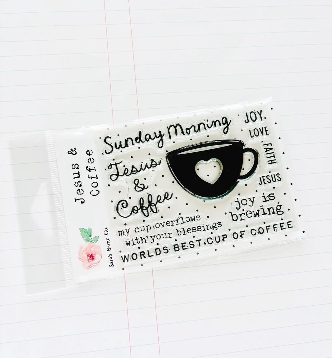Jesus & Coffee Happy Little Stamps! - Etsy