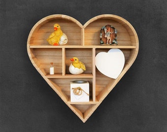 Heart Shaped Shelf | Etsy UK