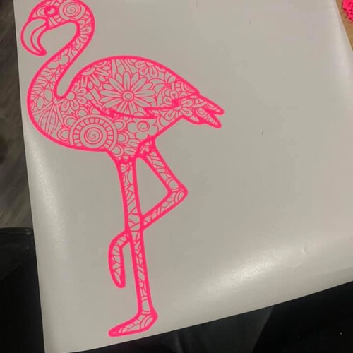 STICKER Flamingo Window Sticker Car Sticker Flamingo Car - Etsy