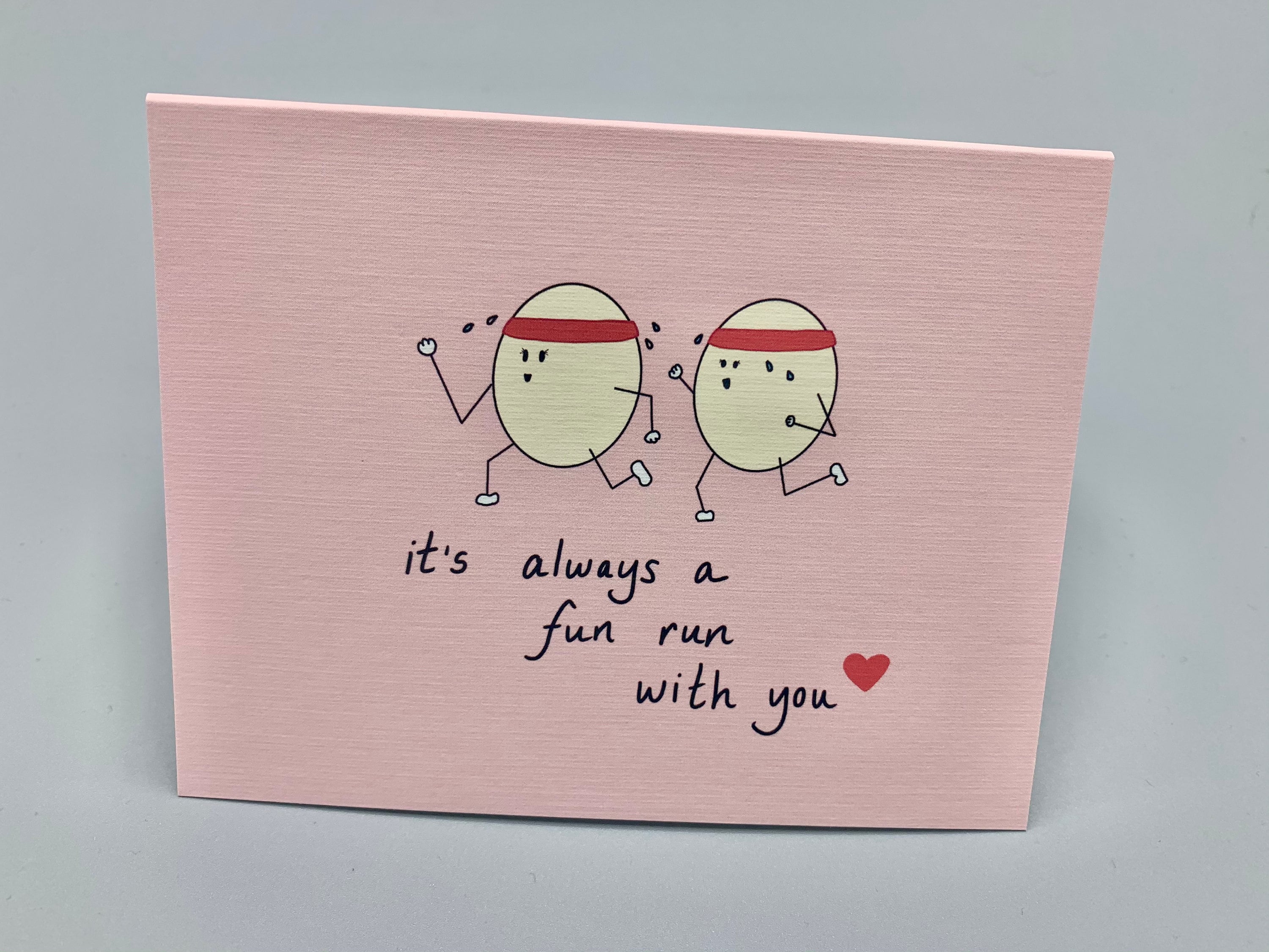 Card for a Runner - Galentine's Days, Friend, Best Friend, Running BFF ...