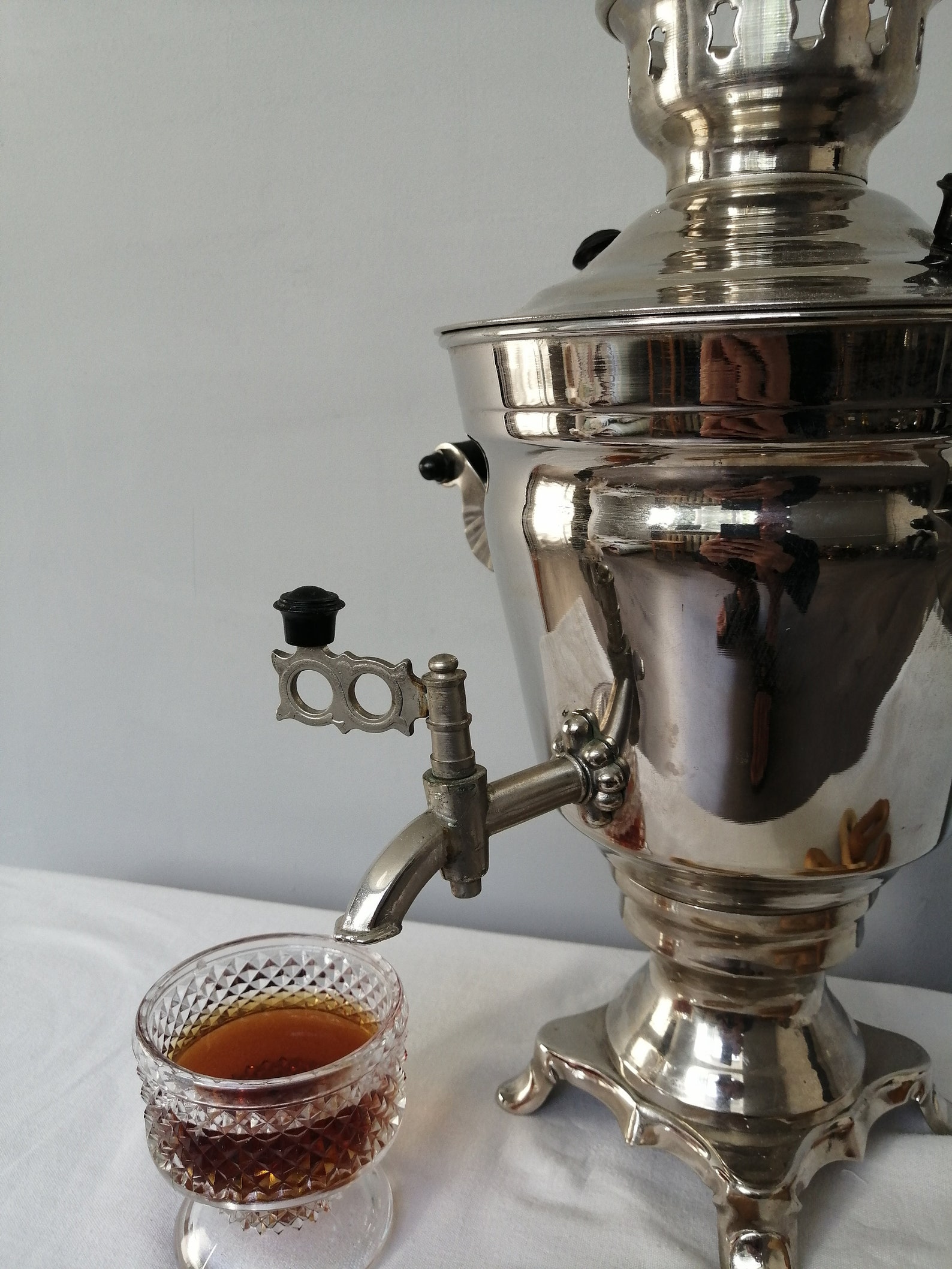 Samovar Soviet Electric Samovar 3 Liter cone Teapots Home Kitchen ...