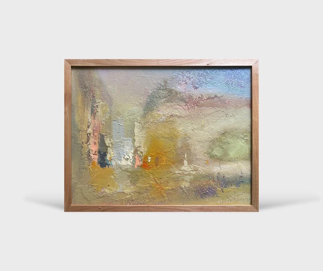 Original Oil Painting, Modern Art, Landscape Painting, Large Wall Art ...