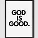 God is Good, Home & Living, Wall Hangings, Home Decor, Wall Decor ...