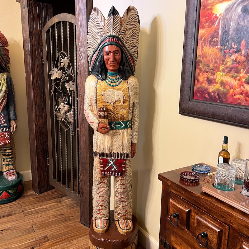 Cigar Store Indian - Etsy