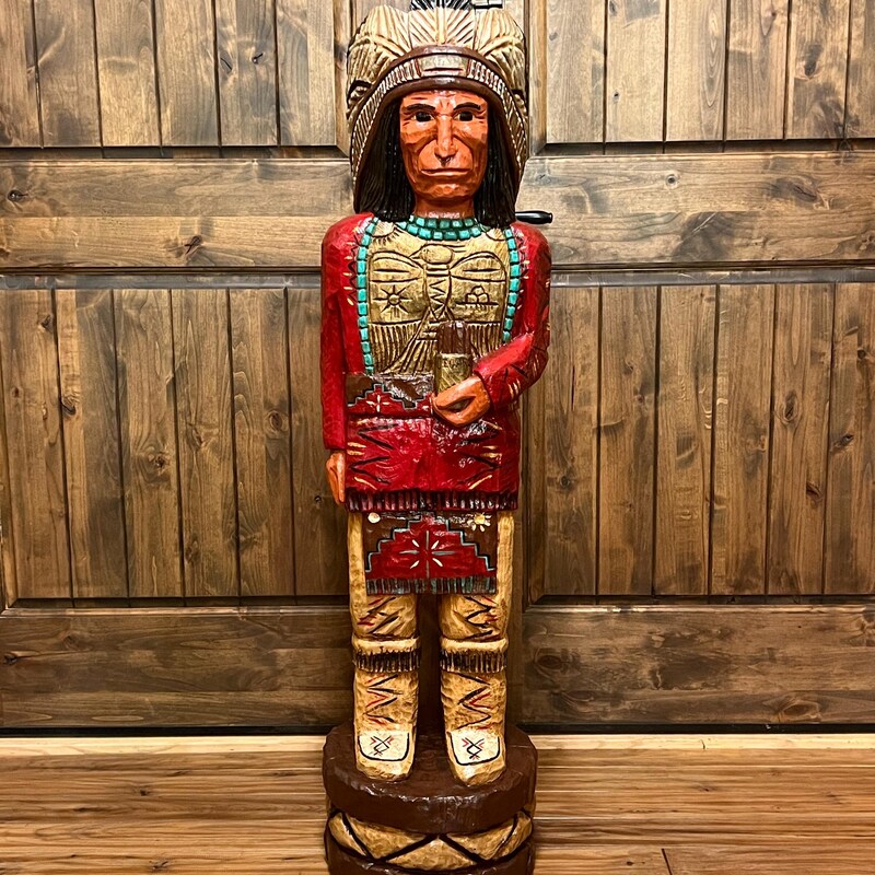 Cigar Store Indian - Etsy