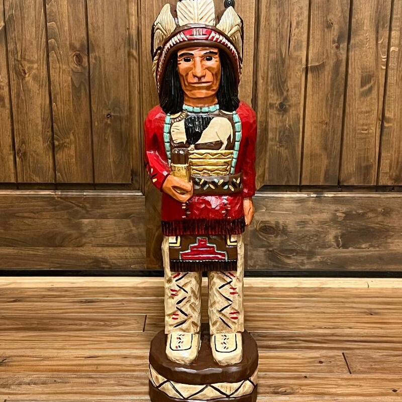 Cigar Store Indian - Etsy