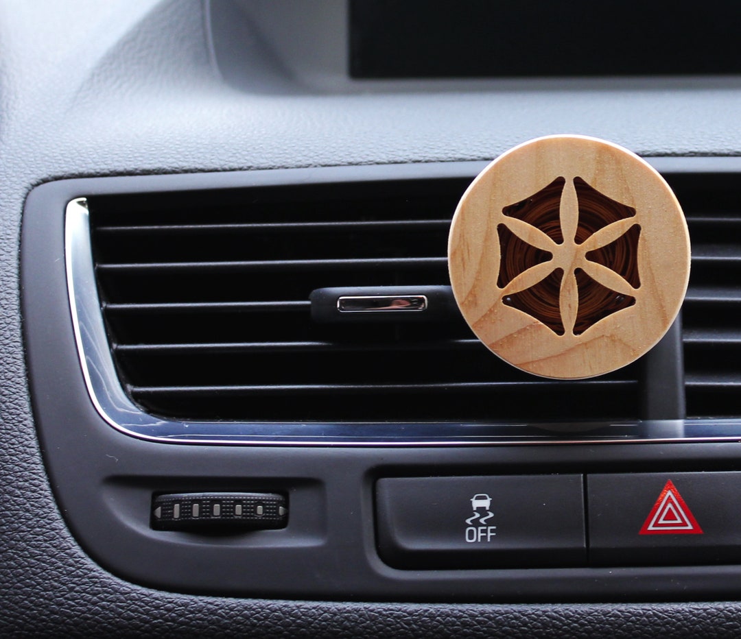 Natural Car Air Freshener Made From Pine Wood, Car Diffuser | Car ...