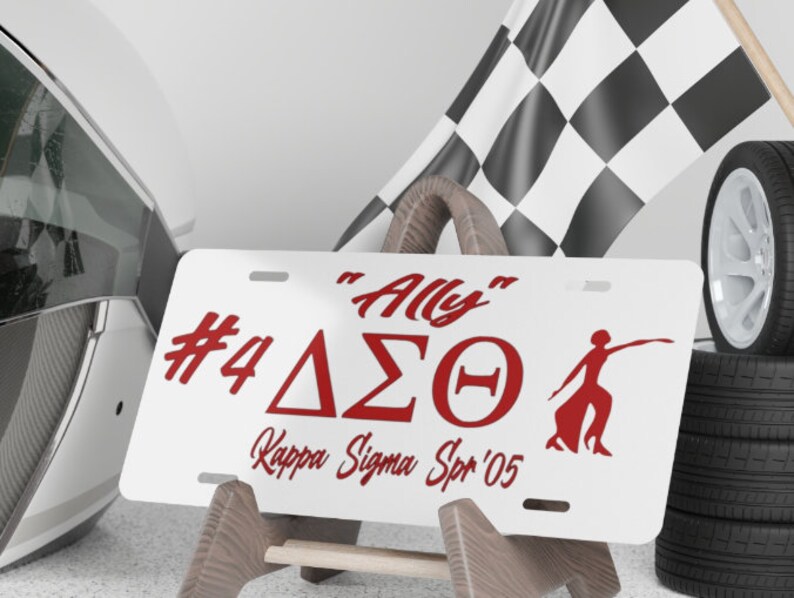 Delta Vanity Plate - Etsy