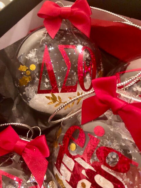 Delta Ornaments (set of 10) - Etsy