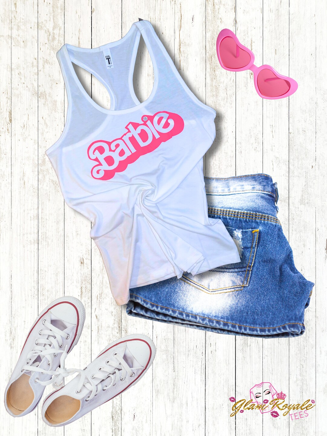 Teen/ Women Barbie Tank Top - Etsy