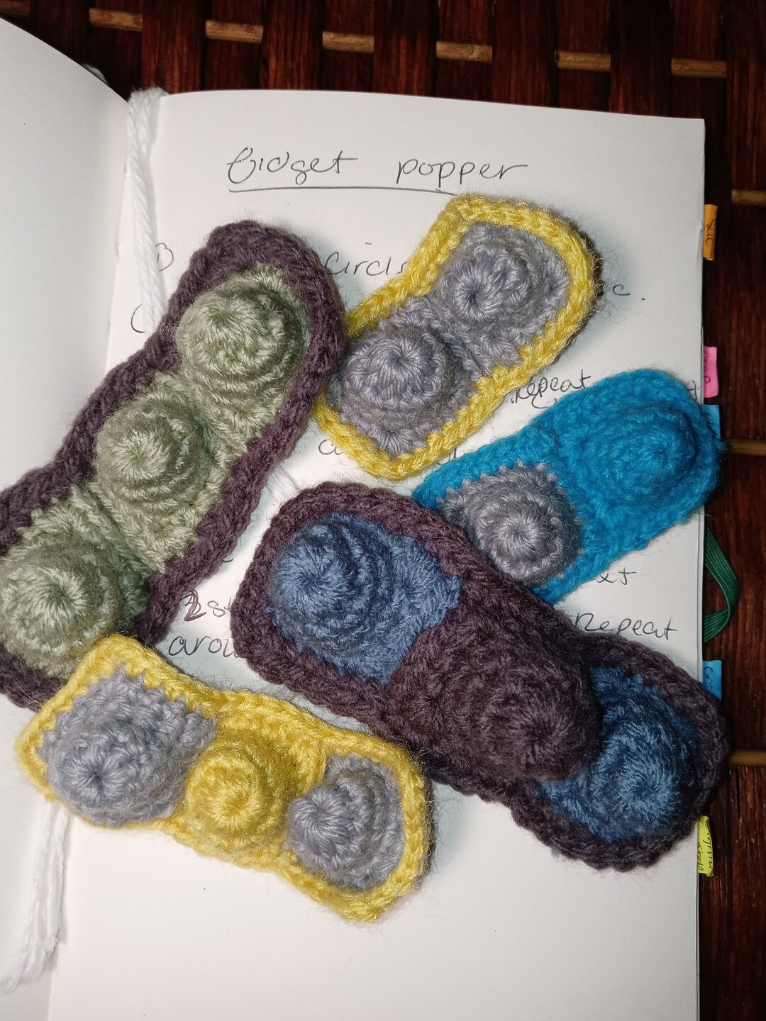 Crochet Fidget Square Pattern, Crochet Pattern Fidget Poppit, POP IT ...