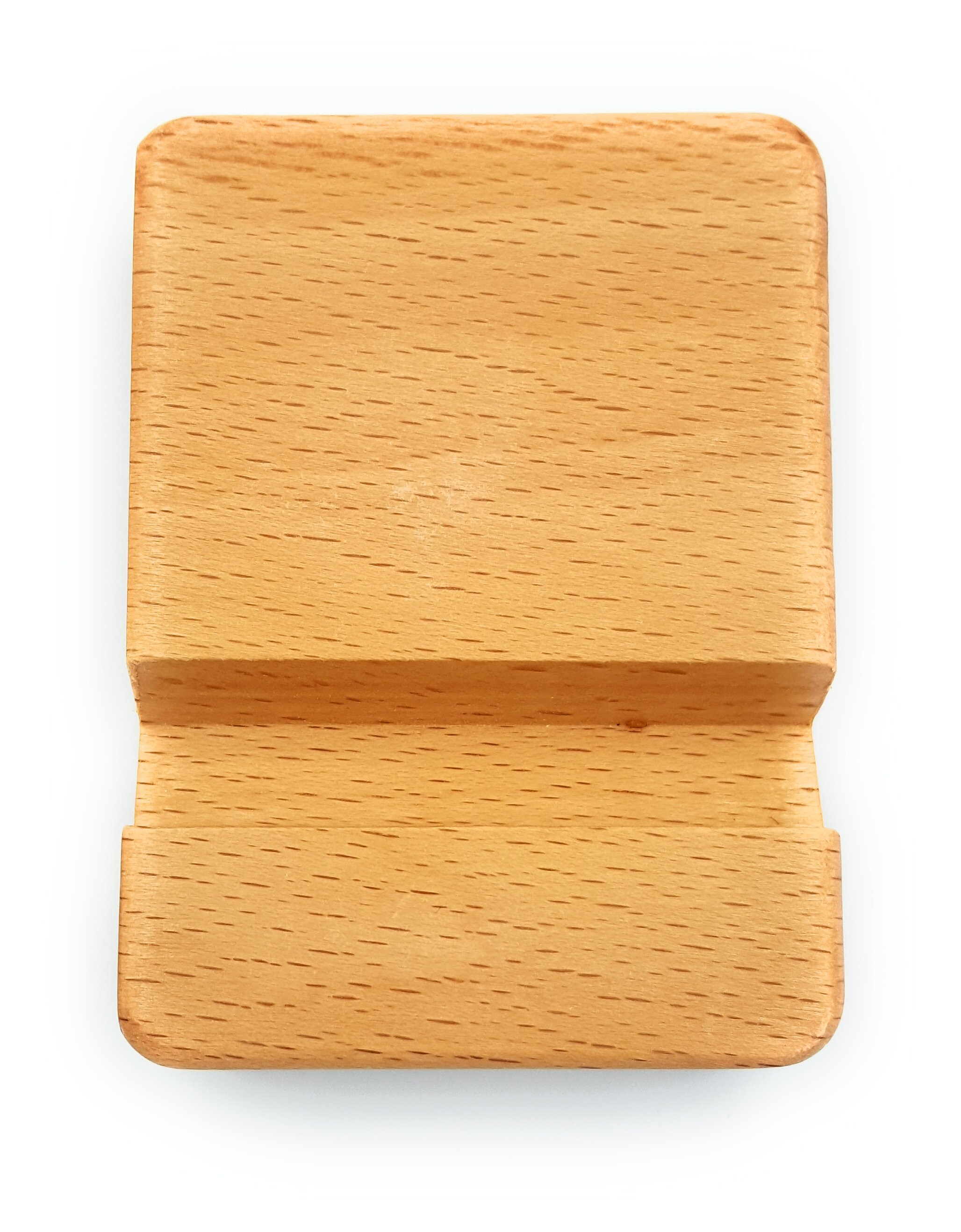 Cell Phone Stand Personalised Mobile Stand Solid Beech - Etsy