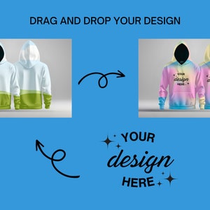 Sweat Set Mock up Tracksuit Mockup CANVA Hoodie and Sweatpants Mockup ...