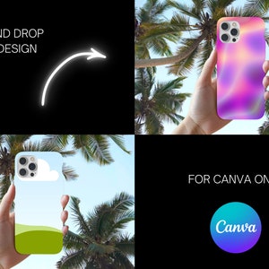 Animated iPhone Case Mockup CANVA, iPhone 15 Pro Case Mockup Video - Etsy