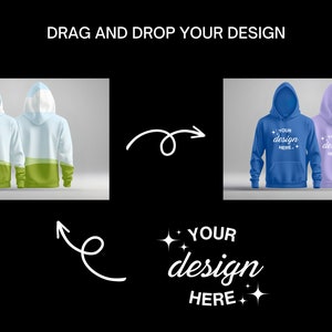 Sweat Set Mock up Tracksuit Mockup CANVA Hoodie and Sweatpants Mockup ...