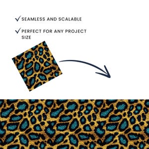Animal Print Seamless Patterns Digital Paper Set Realistic Texture ...
