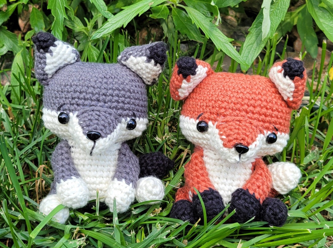 PATTERN: Fox and Wolf - Etsy