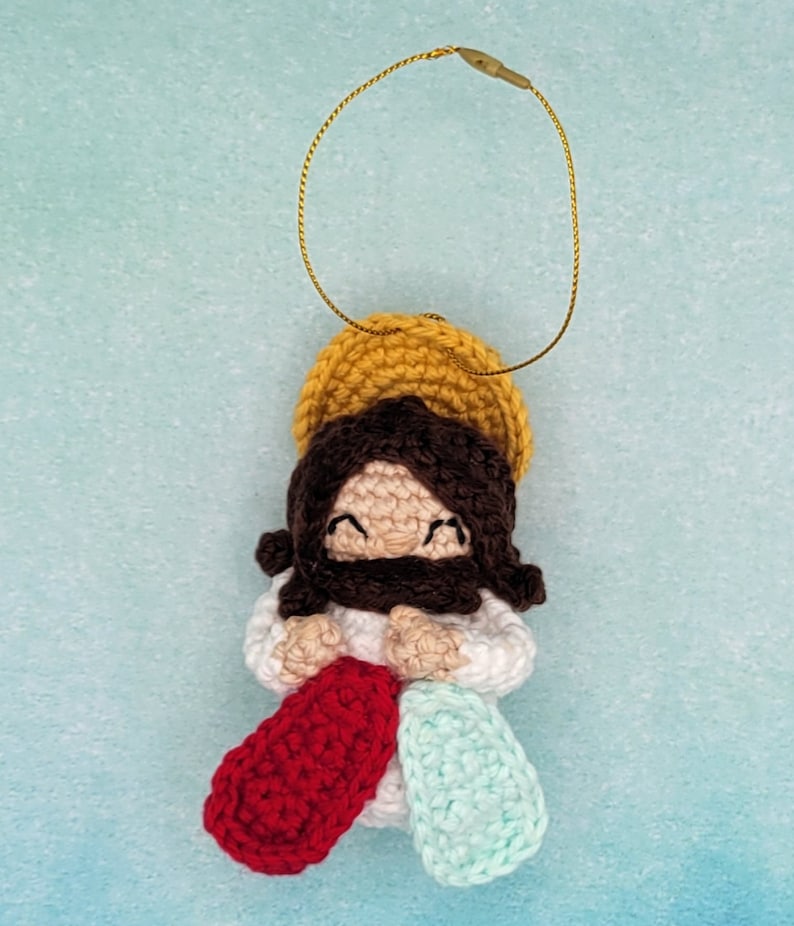 Crochet Divine Mercy Jesus Pattern: Amigurumi Doll Mini (digital ...