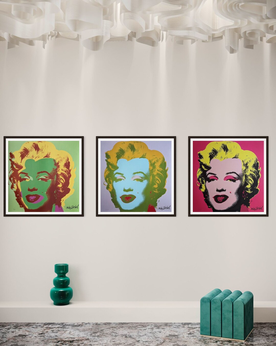 Andy Warhol Marilyn bundle X3 Print Authorized by CMOA carnegie Museum ...