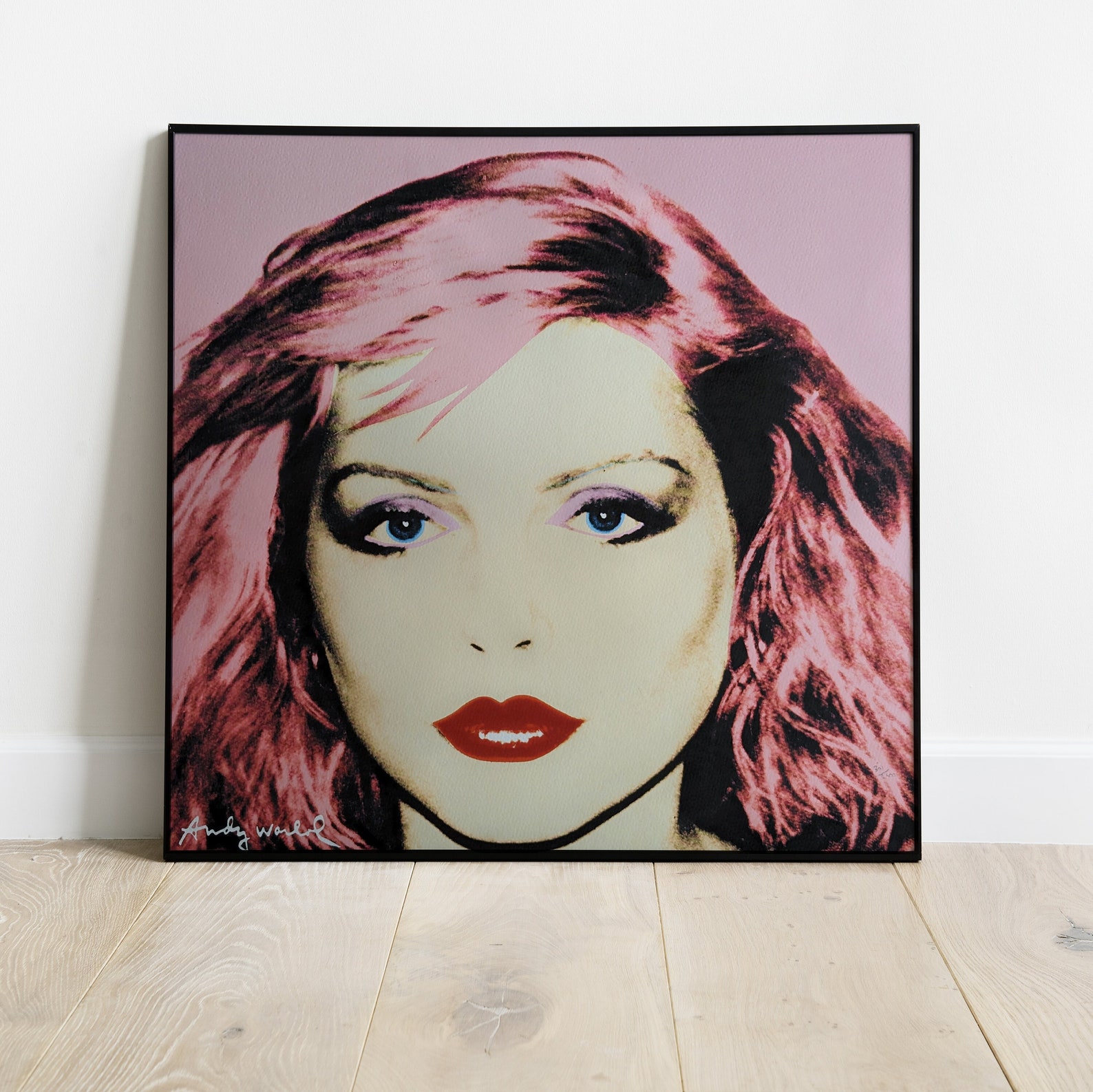 Andy Warhol Debbie Harry Print Authorized by CMOA carnegie - Etsy
