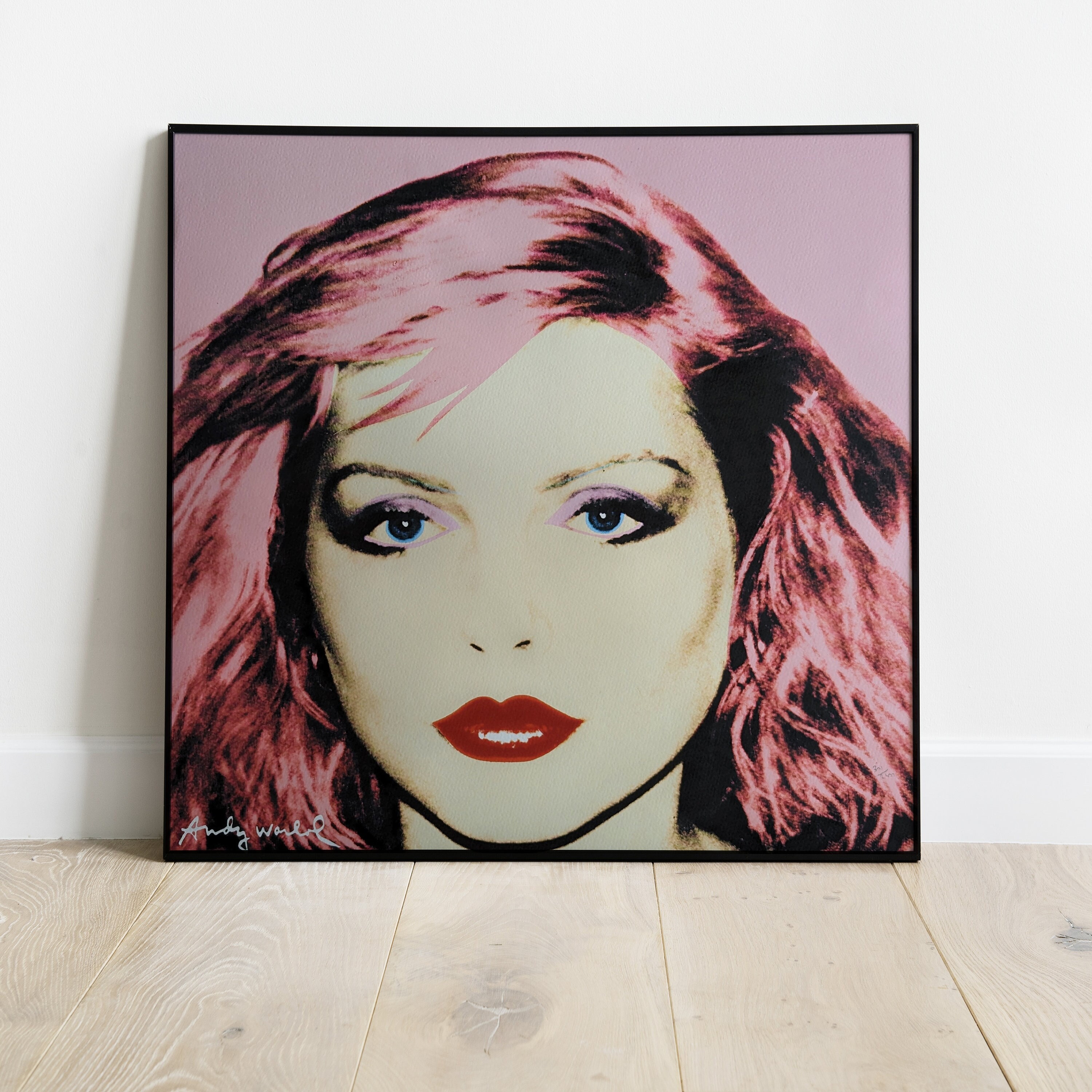 Andy Warhol Debbie Harry Print Authorized By Cmoa Carnegie Etsy