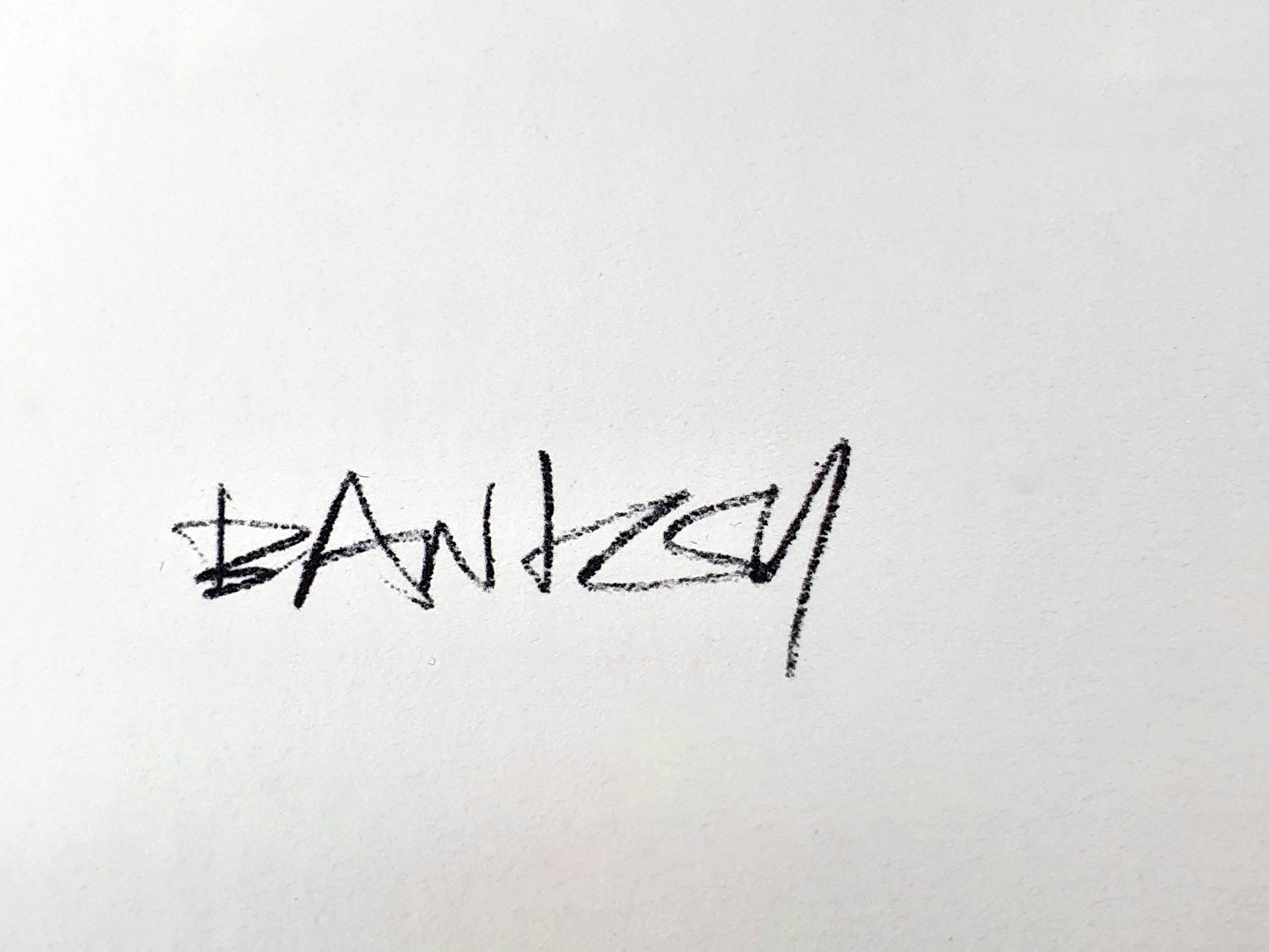 BANKSY Love Sick Lithograph CERTIFICATE Orginal Edition Plate Signed ...