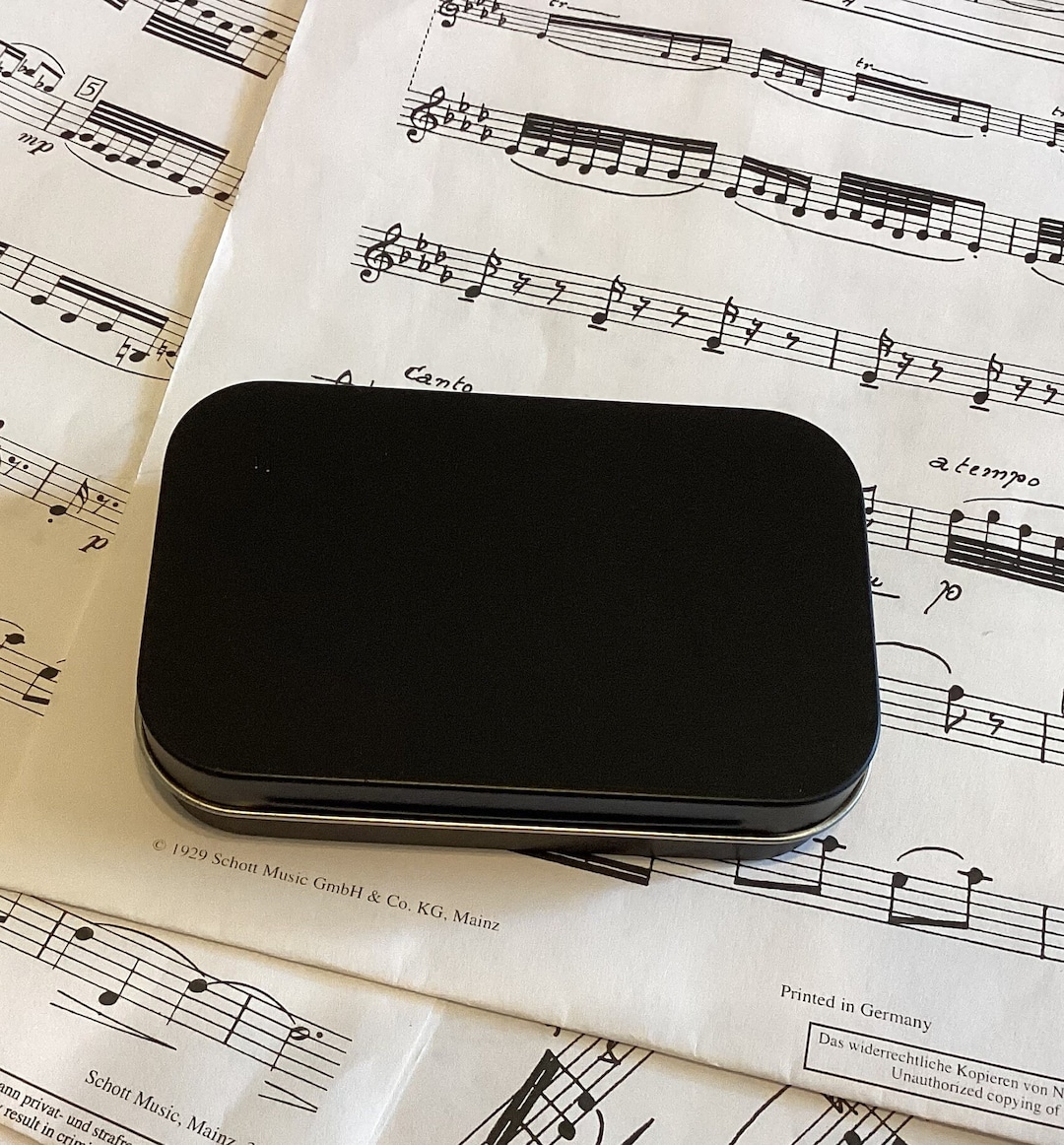 Basic Black Metal Reed Case - Etsy
