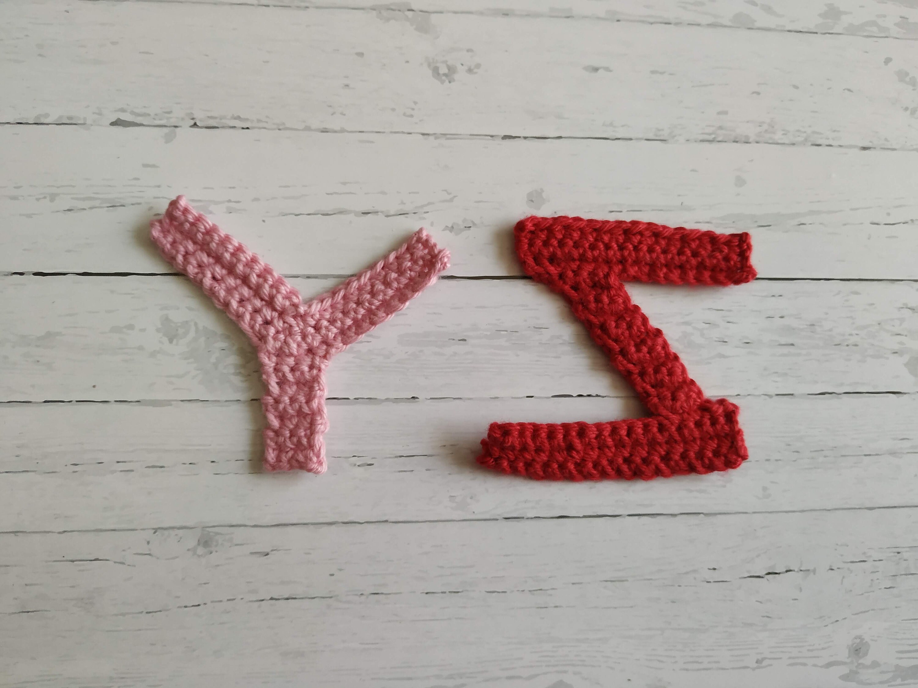 Crochet Letters, Cute Crochet Letter Decor, Baby Wall Letter Decor ...