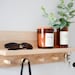 Entryway Organiser Wooden Shelf Key Holder for Wall Wooden - Etsy