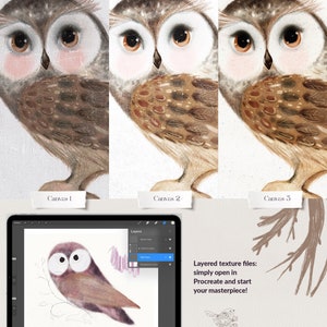 Procreate Texture Custom Brushes | Mysterious Illustration Brushes ...