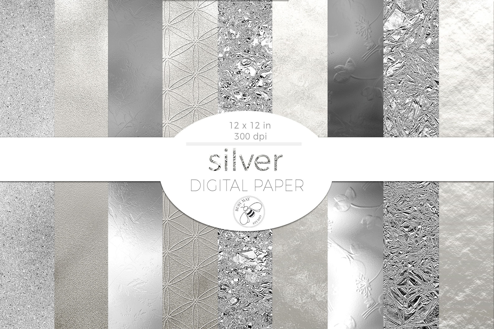 Silver Foil, Foil Swatches, Foil Clipart, Background Clipart, Logo ...