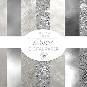 Silver Foil, Foil Swatches, Foil Clipart, Background Clipart, Logo ...