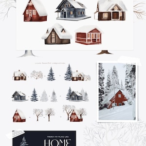 Winter Woodland Scene Creator | Winter Landscape | Woodland Animals ...