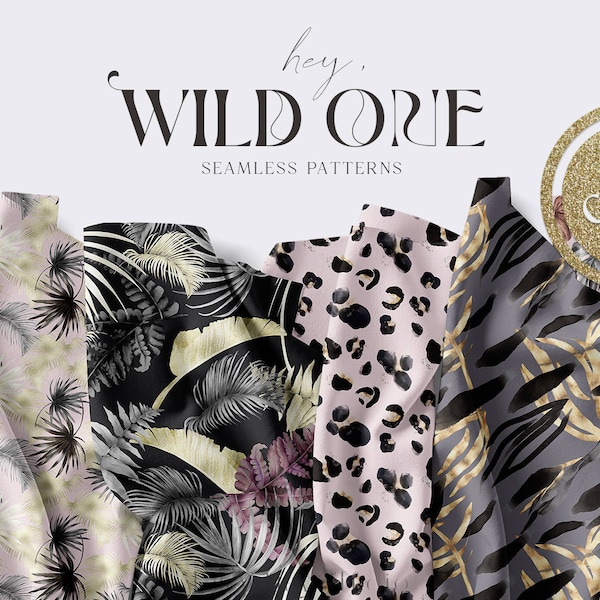 Animal Print Papers - Etsy