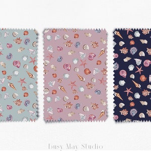 Ocean Underwater Seamless Patterns | Summer Patterns | Hand Painted ...